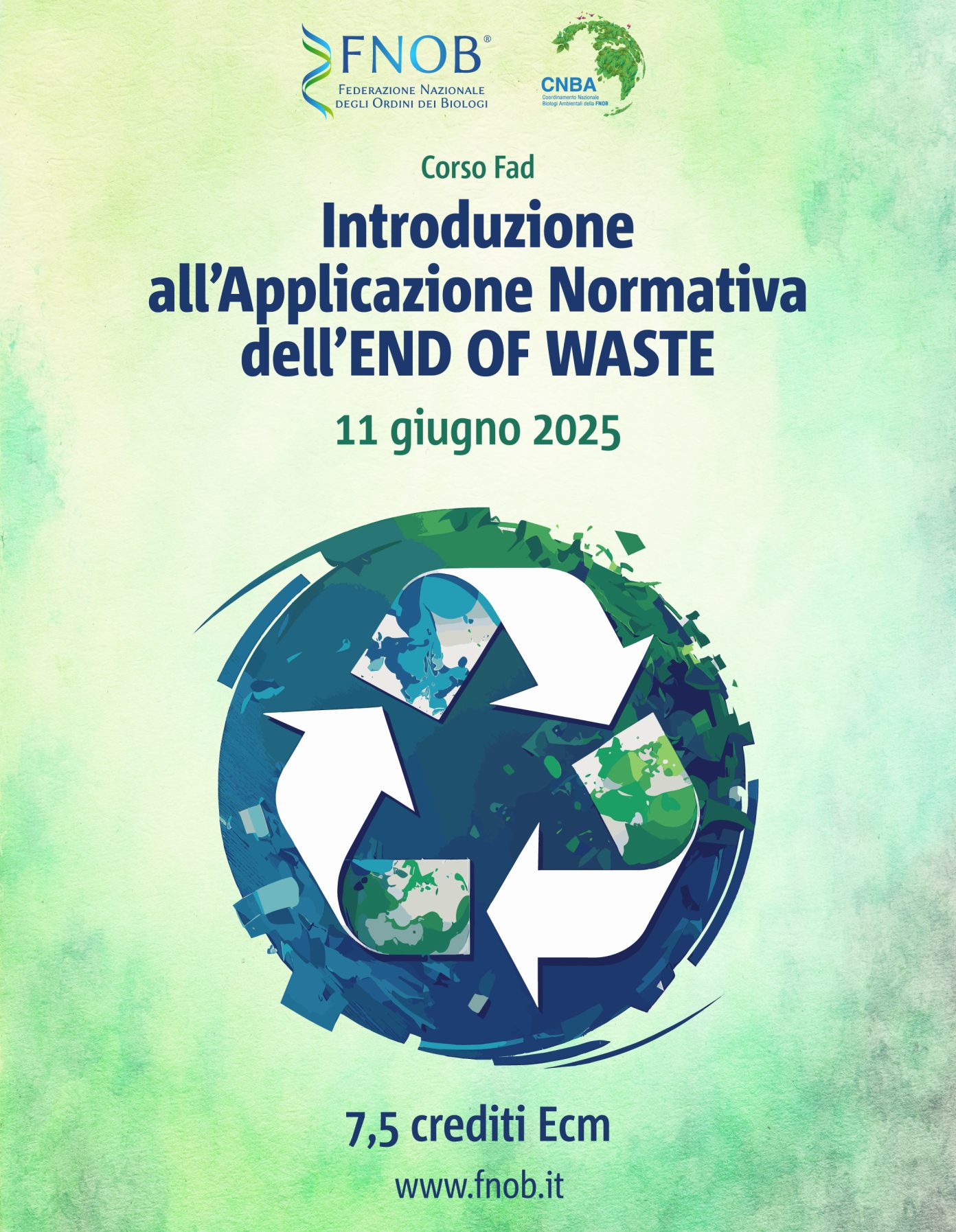 “Introduzione all’Applicazione Normativa dell'END OF WASTE" - Corso FAD ...